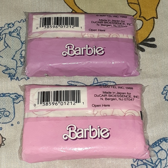 Barbie | Other | 2 New 988 Barbie Mattel Tissues Vintage 8s Barbie Doll ...